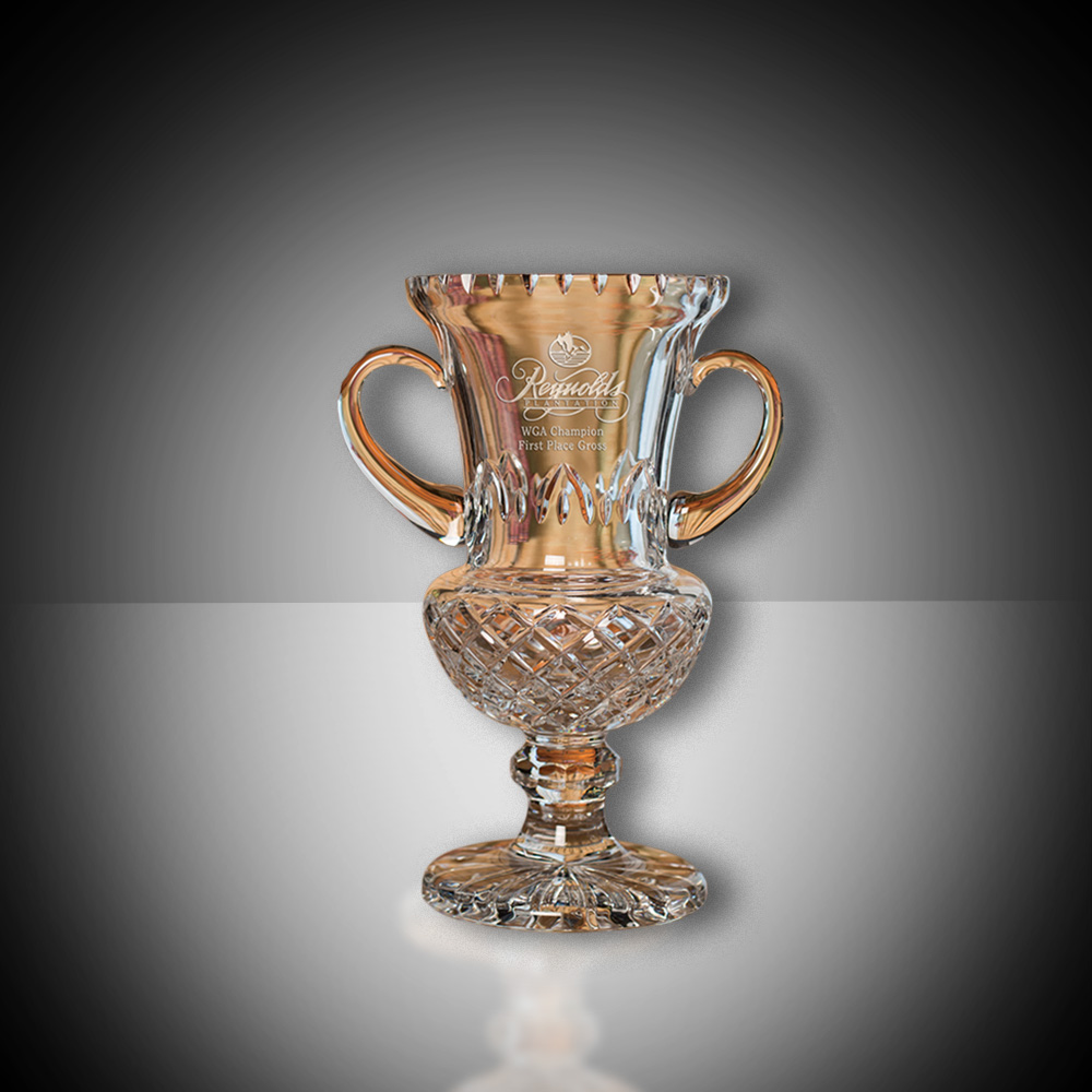 Crystal Trophy Cup Vase - Crystal Images, Inc.