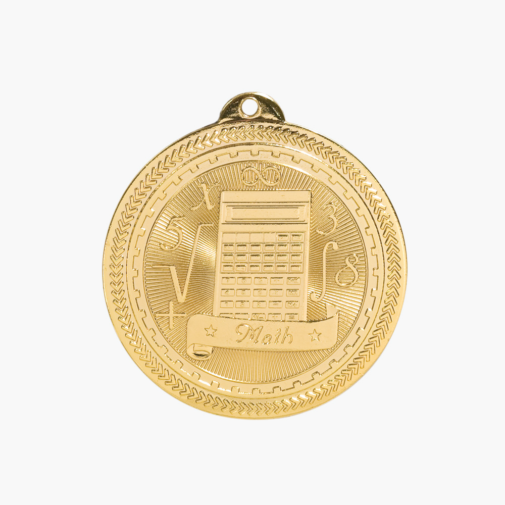 Engravable Math Medal – Crystal Images, Inc.