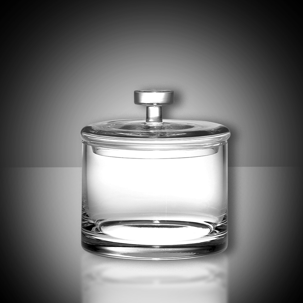 Glass Cylinder Candy Jar - Crystal Images, Inc.