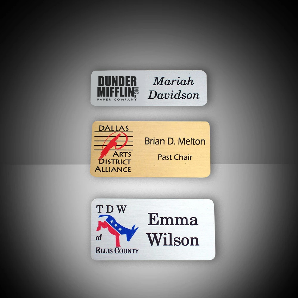 Personalized Magnetic Name Tags - Crystal Images, Inc.