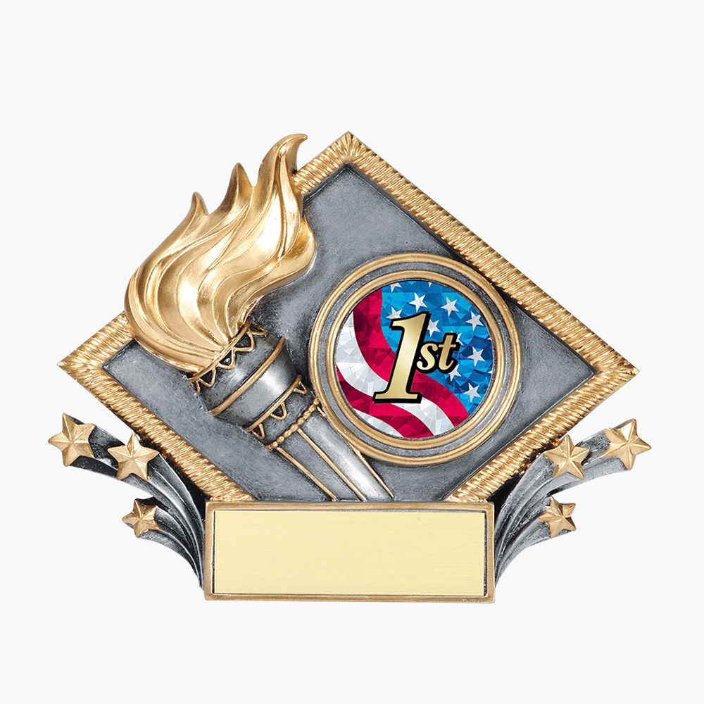 Resin Diamond Standing Plaque - Crystal Images, Inc.