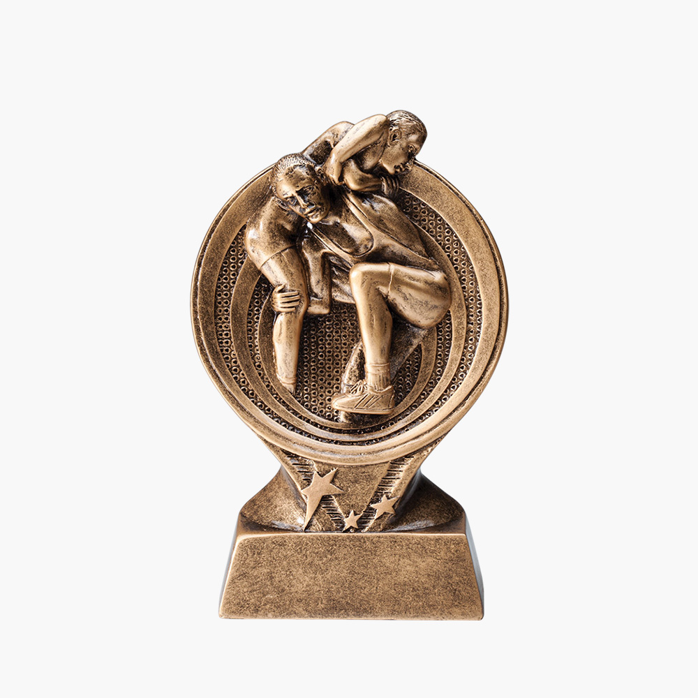 Resin Doppler Wrestling Award - Crystal Images, Inc.