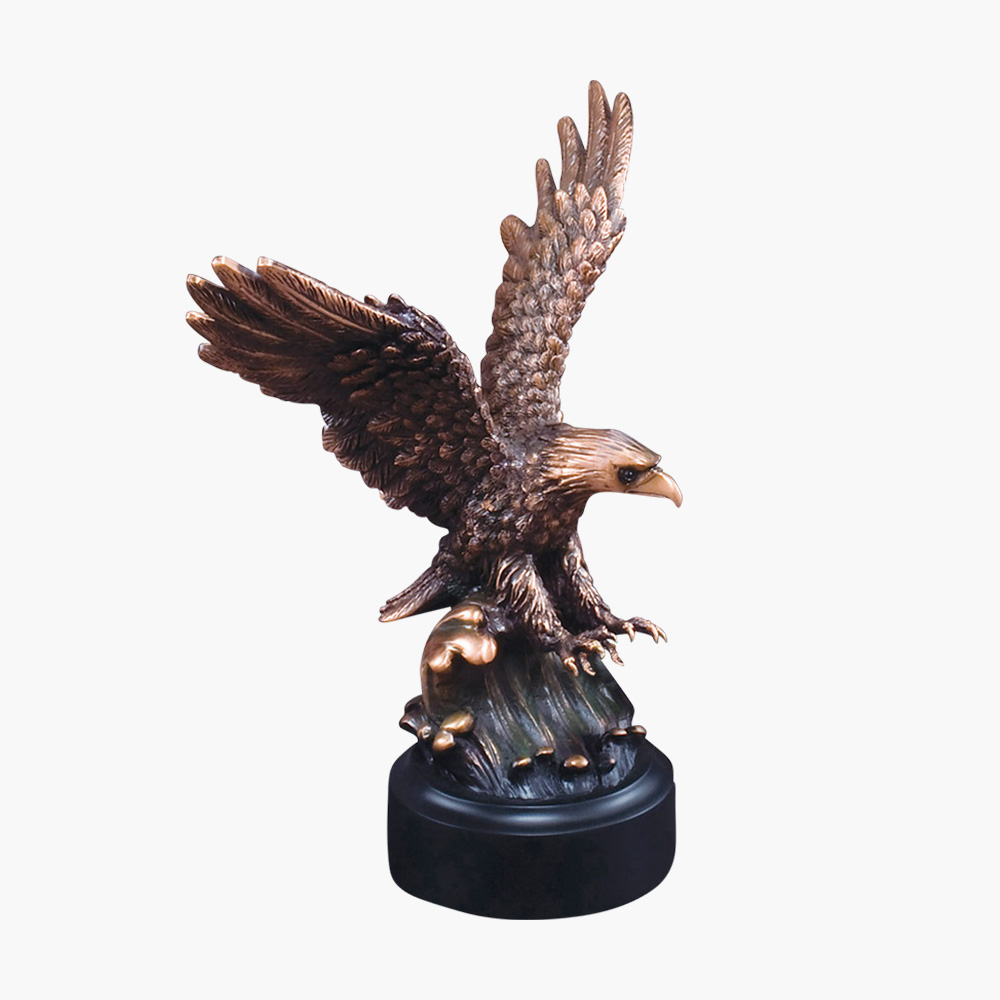 Resin Eagle on Wave Award - Crystal Images, Inc.