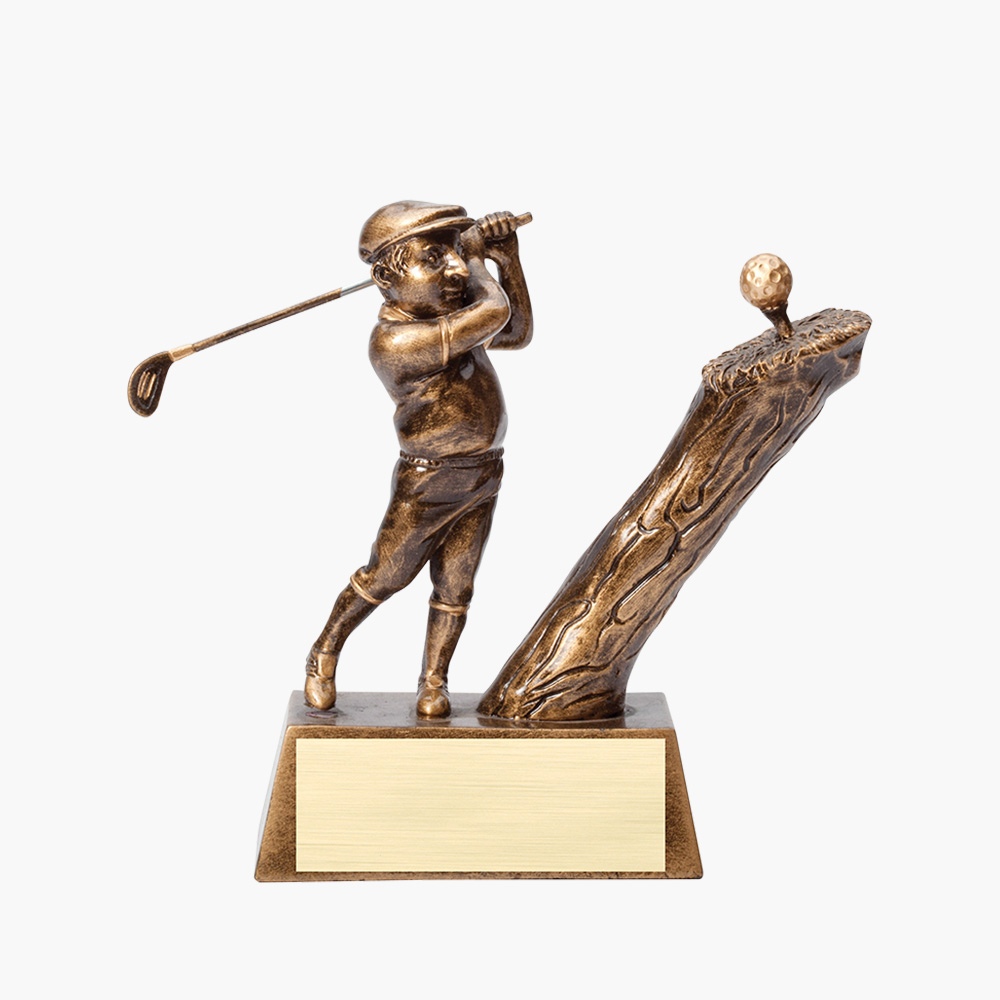 Resin Goofy Golfer Award - Crystal Images, Inc.