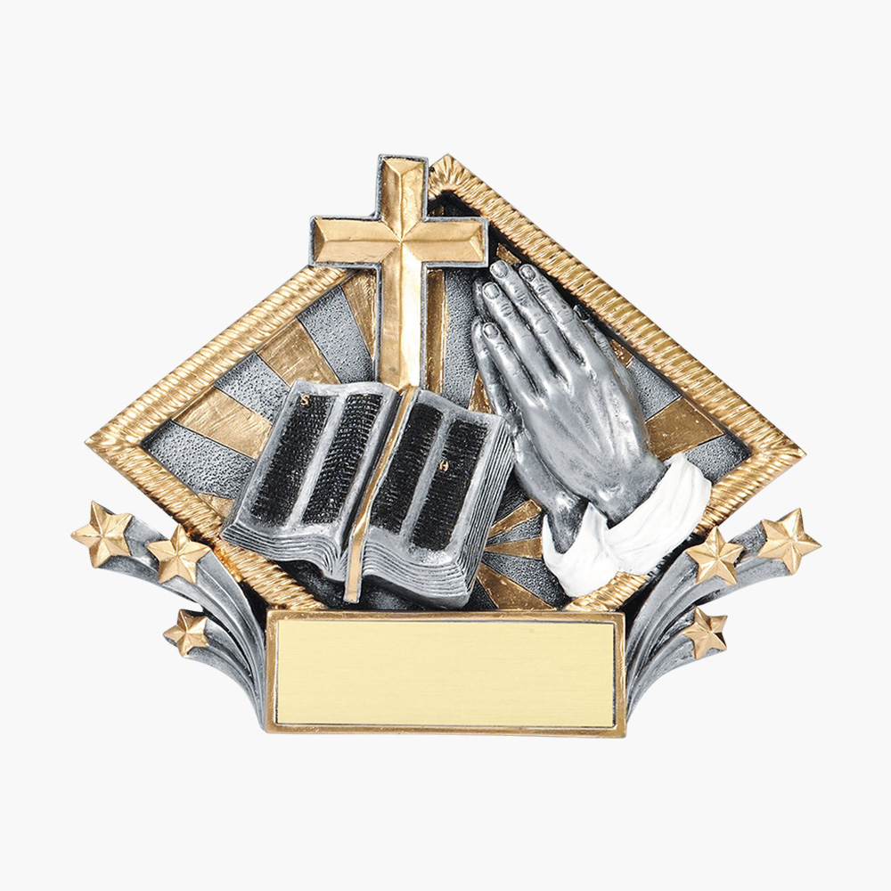 Resin Religious Diamond Standing Plaque – Crystal Images, Inc.