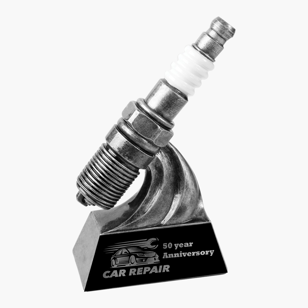 Resin Spark Plug Award - Crystal Images, Inc.