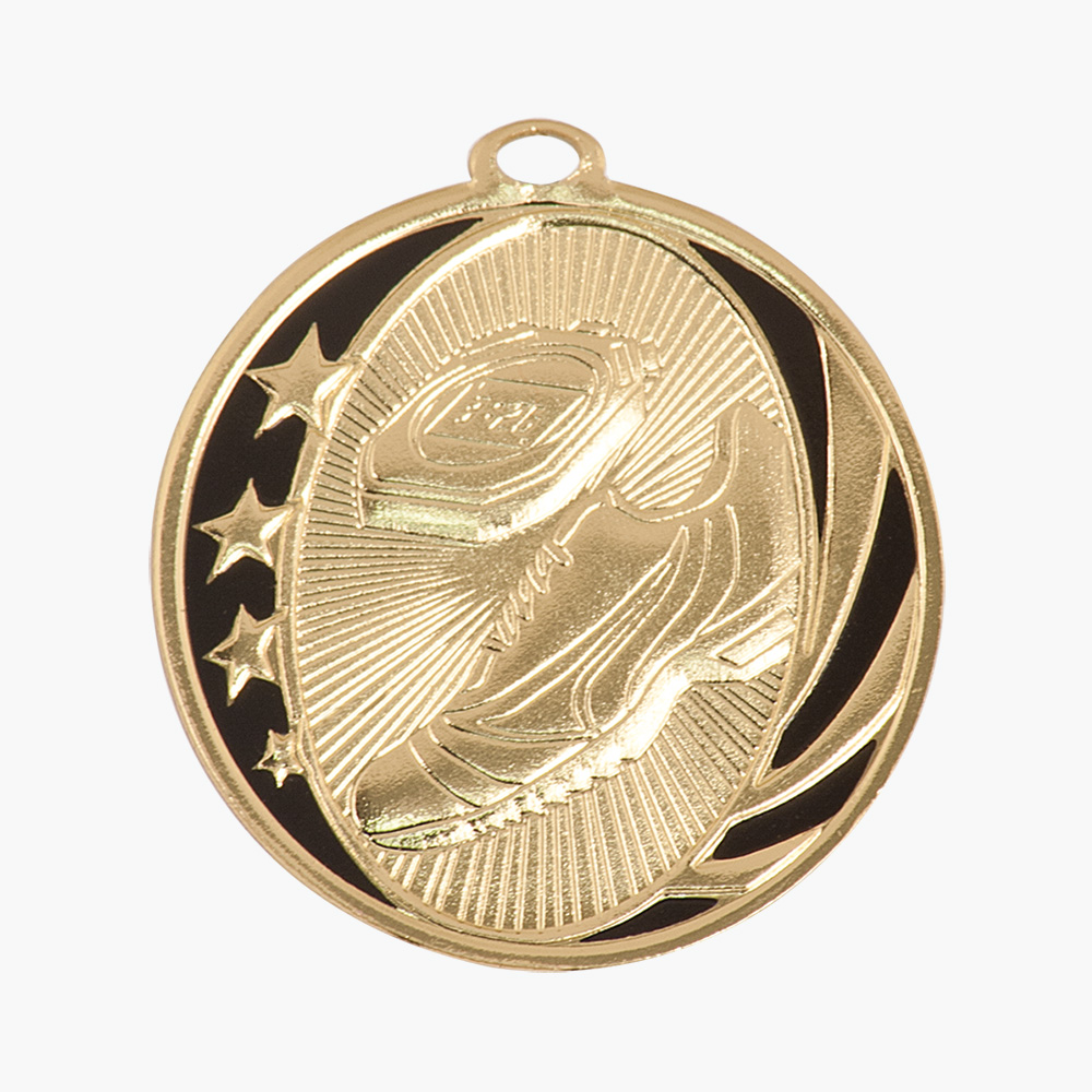 Stars and Stripes Engraved Track Medal – Crystal Images, Inc.