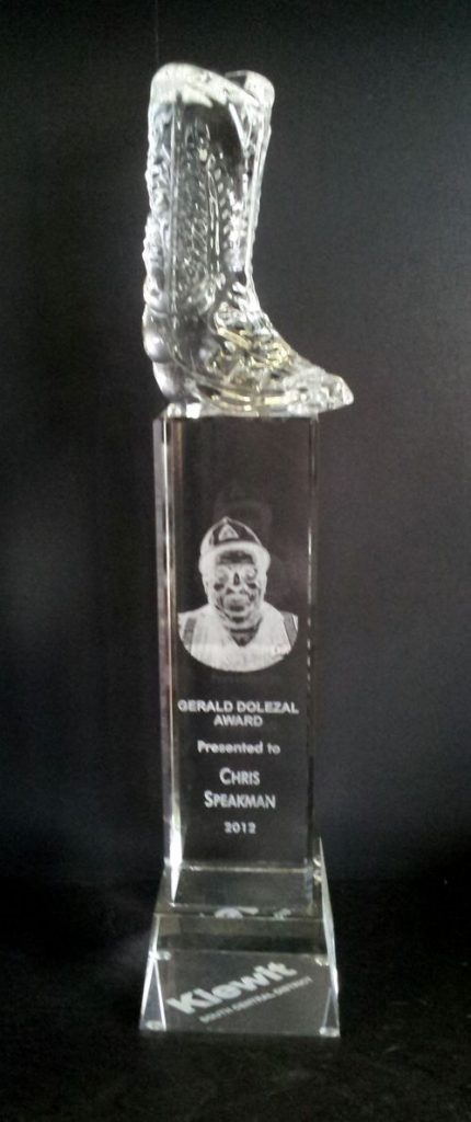 Crystal Cowboy Boot Award – Crystal Images, Inc.