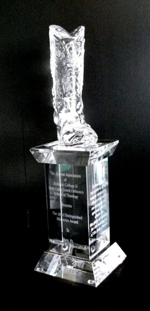 Crystal Cowboy Boot Award – Crystal Images, Inc.