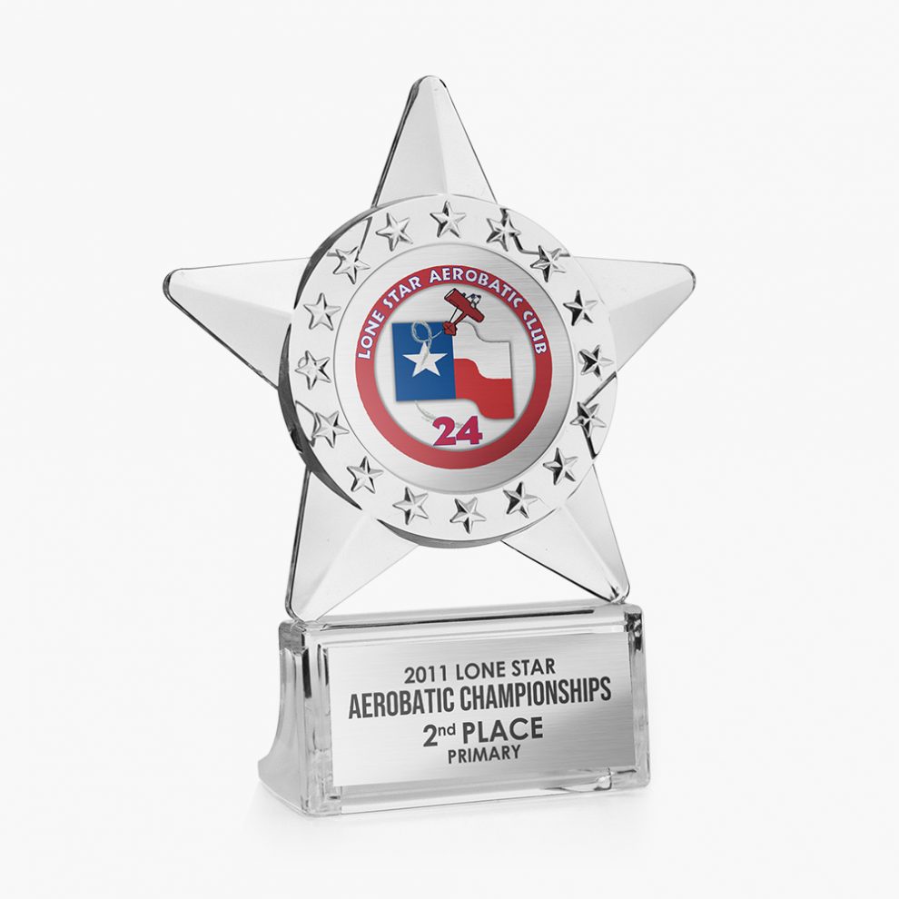 Custom Acrylic Star Award - Crystal Images, Inc.