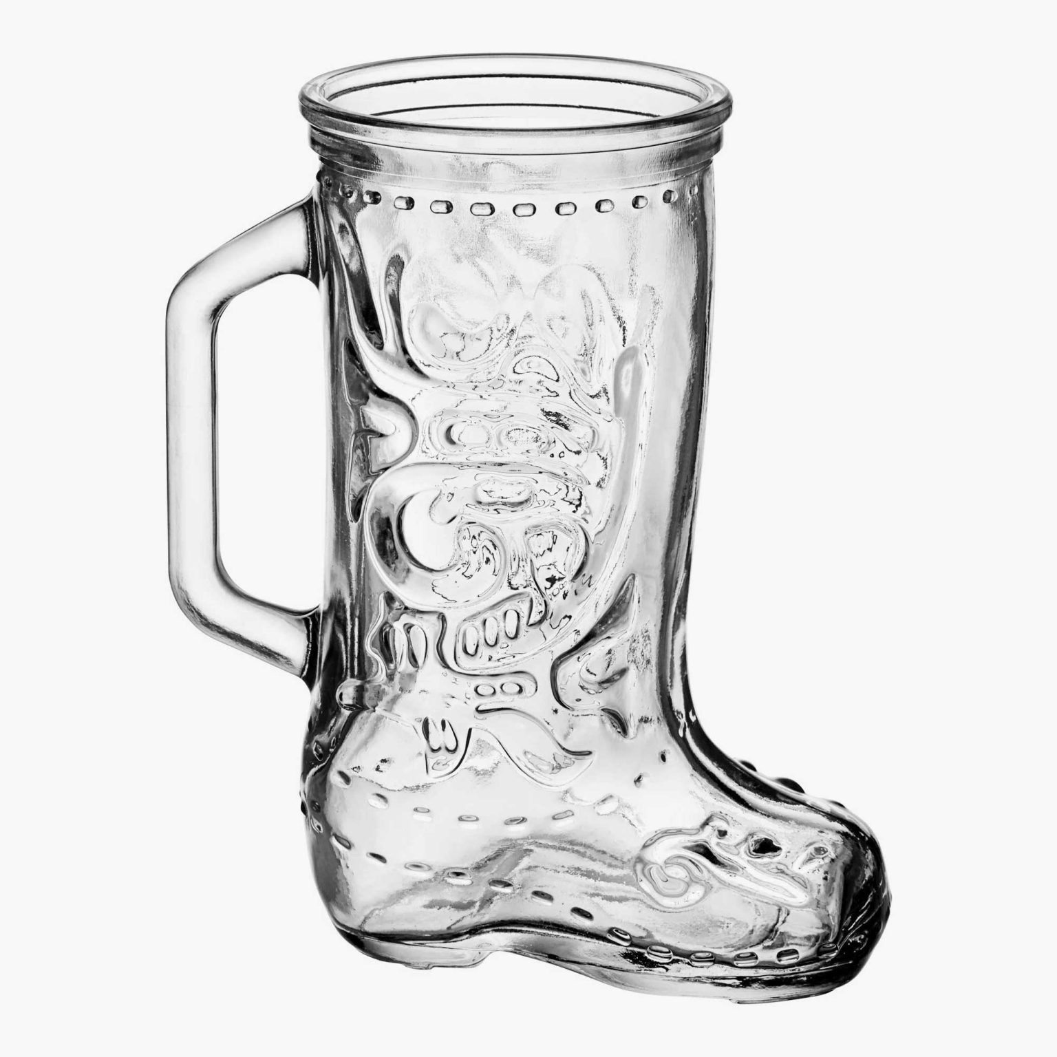 Cowboy Boot Beer Mug - Crystal Images, Inc.