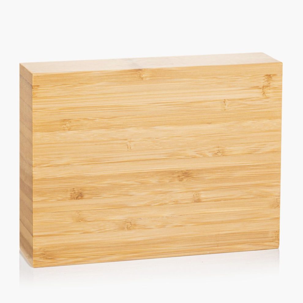 Engraved Bamboo Rectangle Block Award - Crystal Images, Inc.