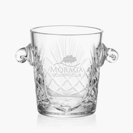 Engraved Crystal Taunton Ice Bucket - Crystal Images, Inc.