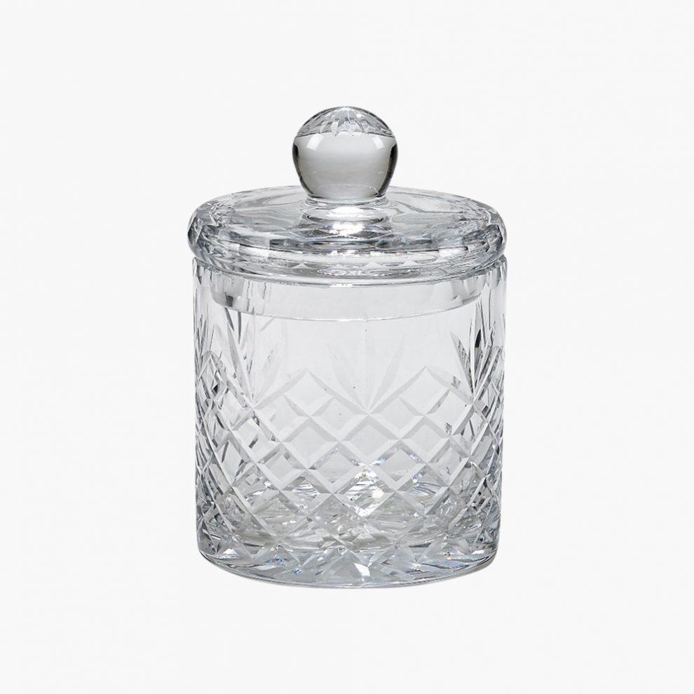 Engraved Crystal Taunton Candy Jar - Crystal Images, Inc.