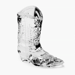 Engraved Crystal Cowboy Boot Award - Crystal Images, Inc.