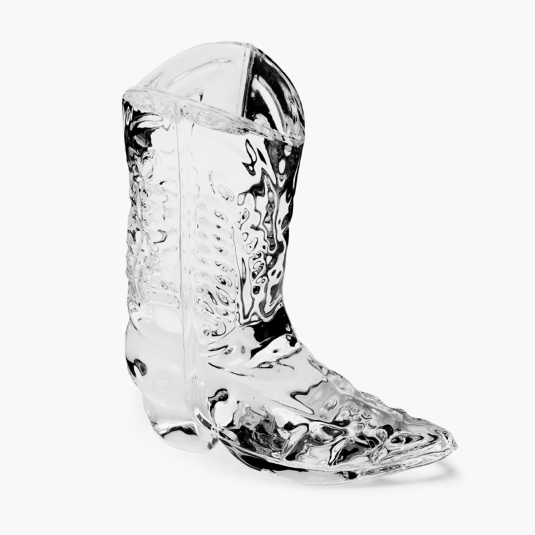 Engraved Crystal Cowboy Boot Award - Crystal Images, Inc.
