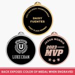 Custom Engravable Victory Medal - Crystal Images, Inc.