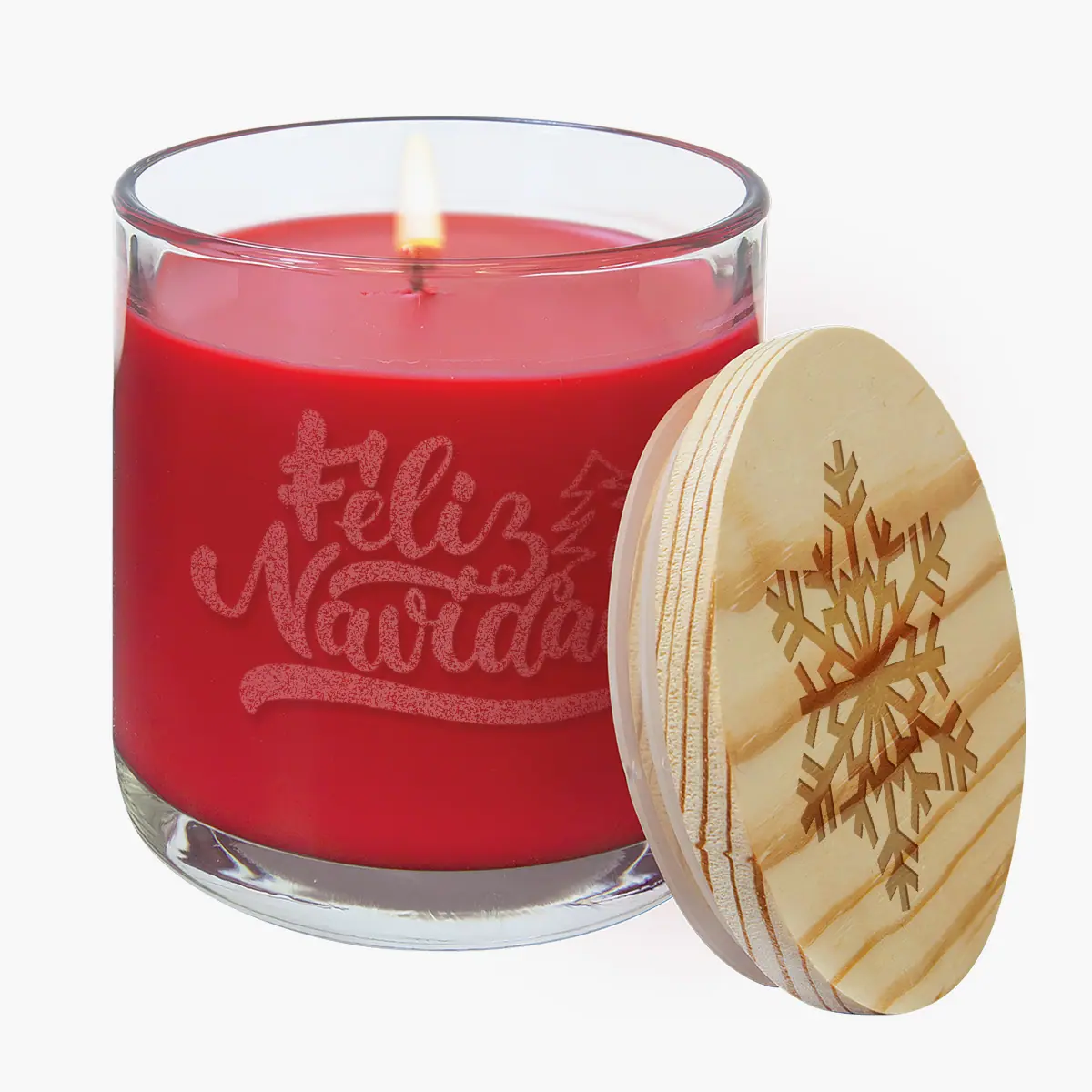 Glass Etching Candle