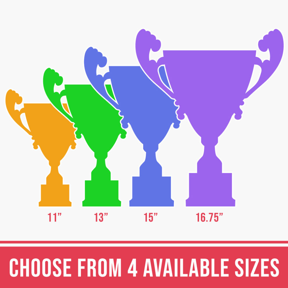 Custom Metal Victor Trophy Cup - Crystal Images, Inc.