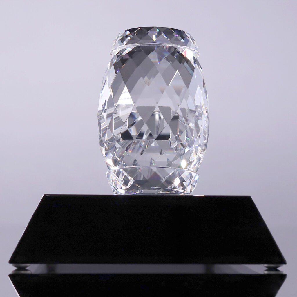 Engraved Crystal Gavel Set with Black Base - Crystal Images, Inc.