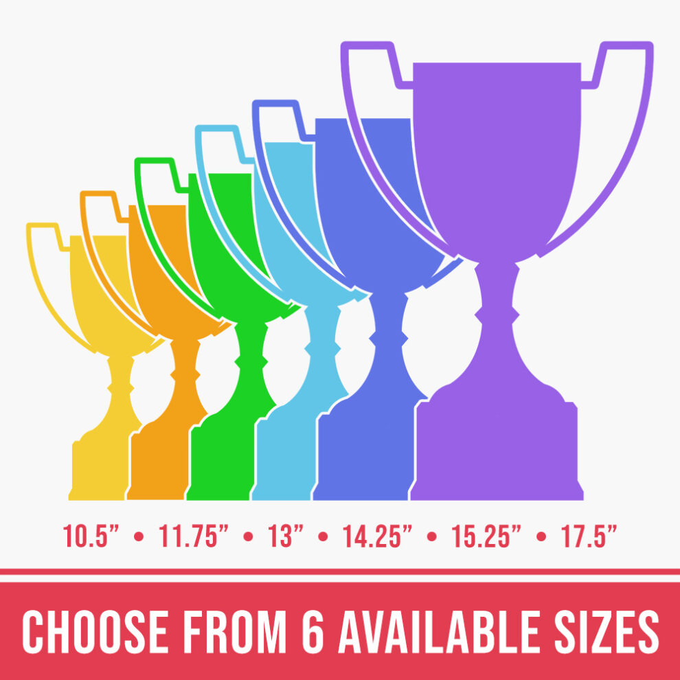 Custom Metal Contestant Trophy Cup - Crystal Images, Inc.