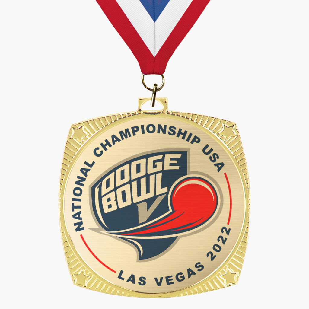 Custom Rounded Square Star Corner Medal - Crystal Images, Inc.