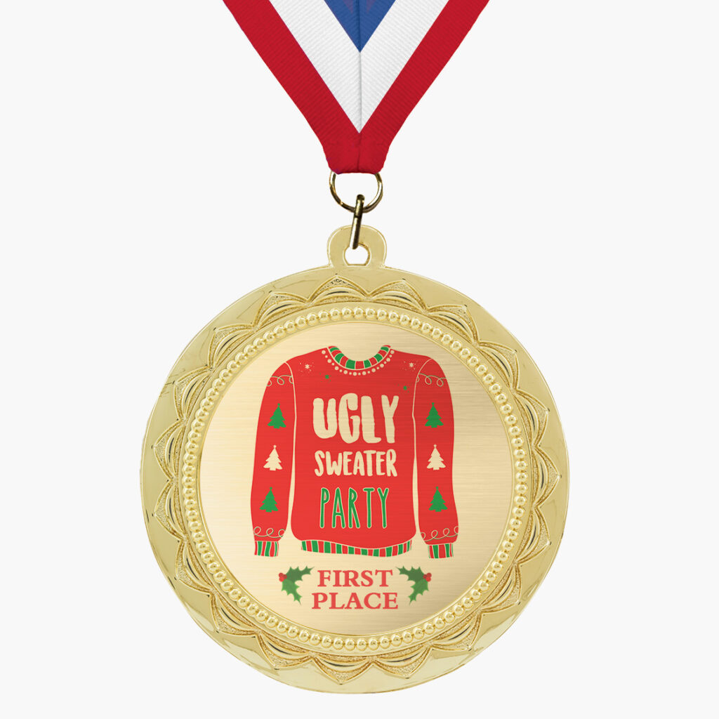 Custom Sun Wreathed Medal - Crystal Images, Inc.