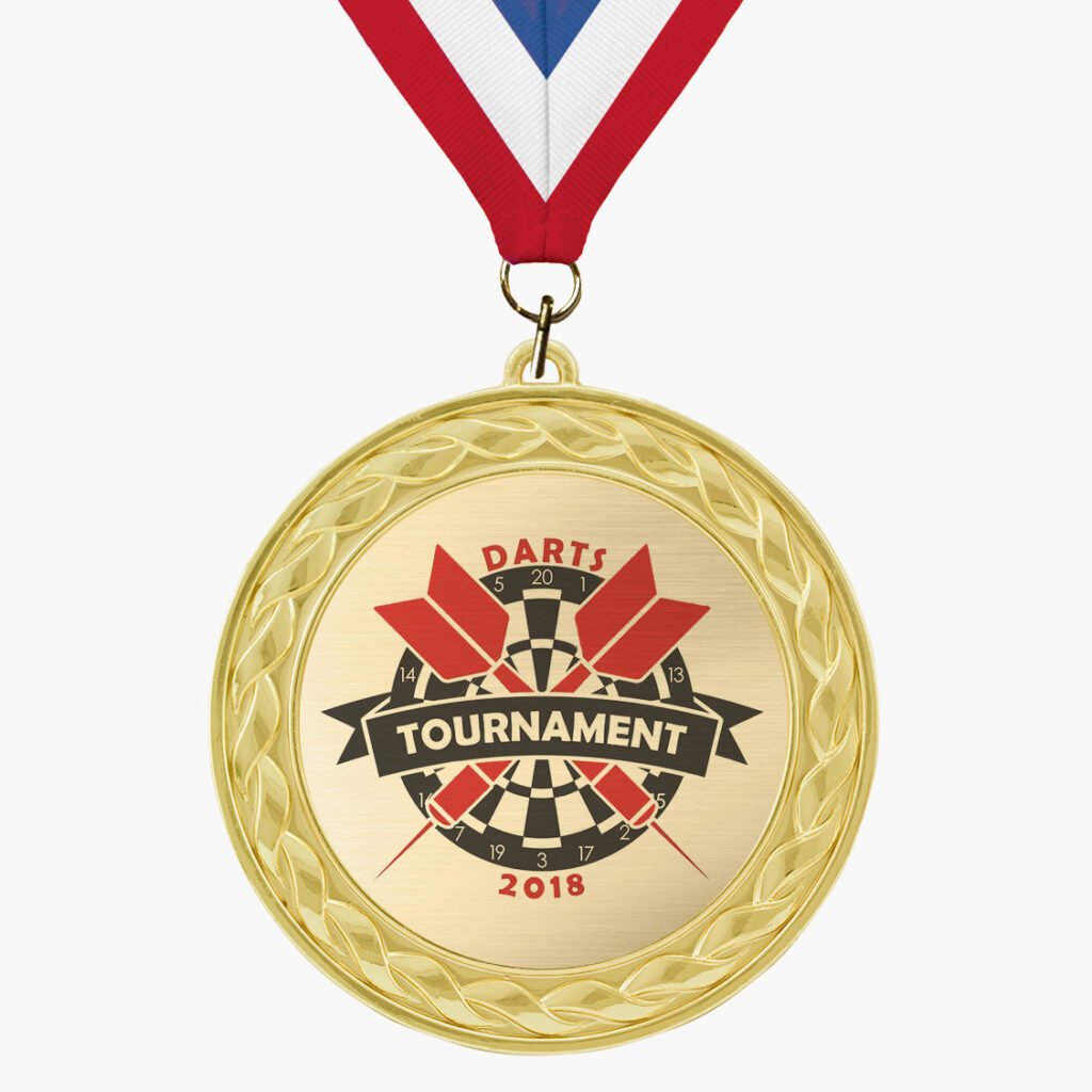 Custom Ribbon Weave Medal - Crystal Images, Inc.