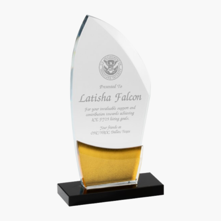 Sample Wording for Leadership Awards - Crystal Images, Inc.