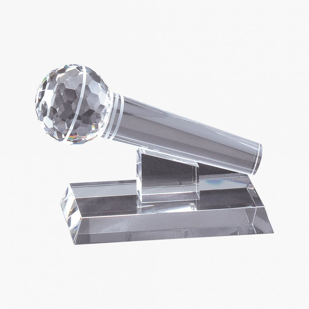 Crystal Microphone Award - Crystal Images, Inc.