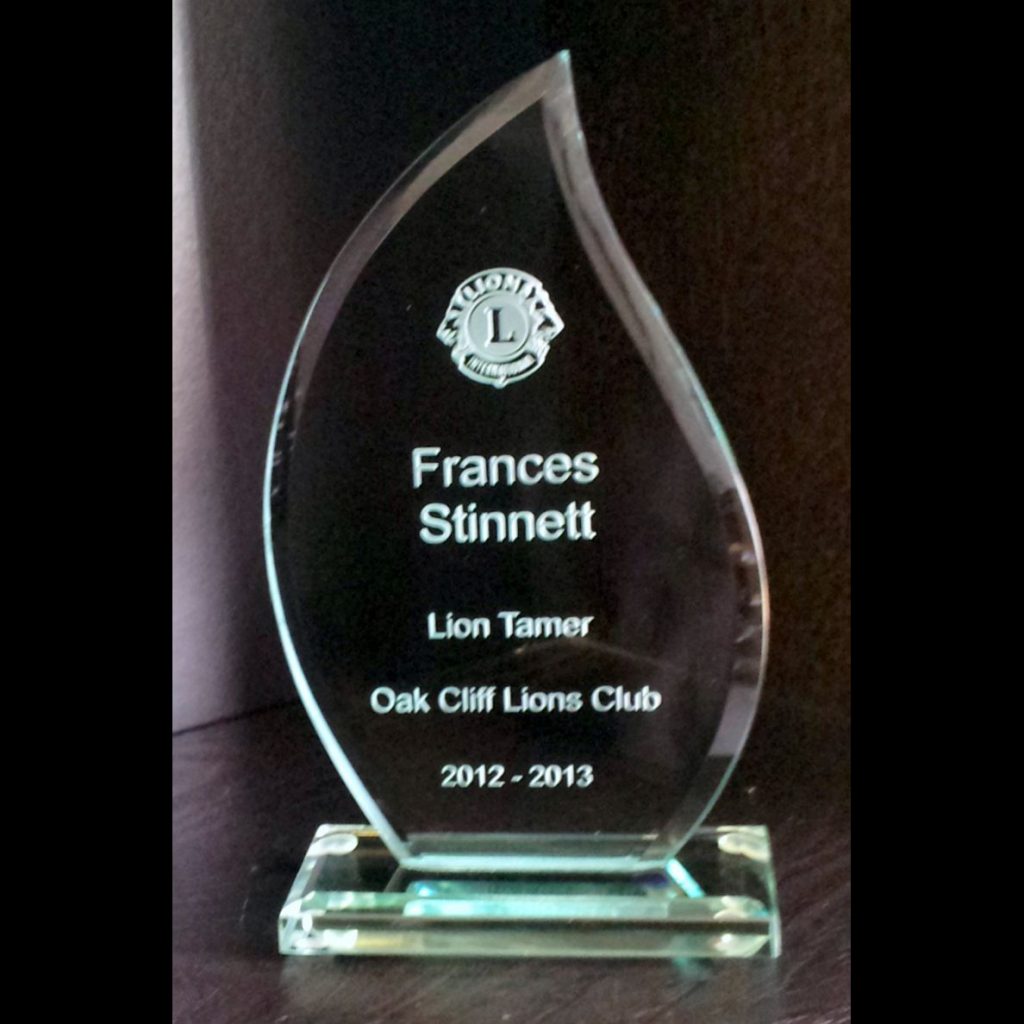 Engraved Glass Flame Award - Crystal Images, Inc.