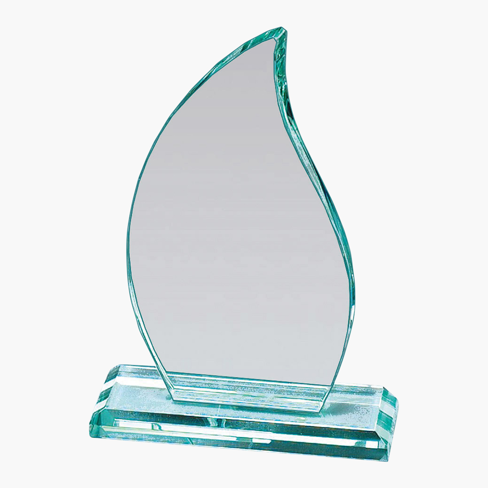 Glass Mirror Wall Plaque With Plate Crystal Images Inc