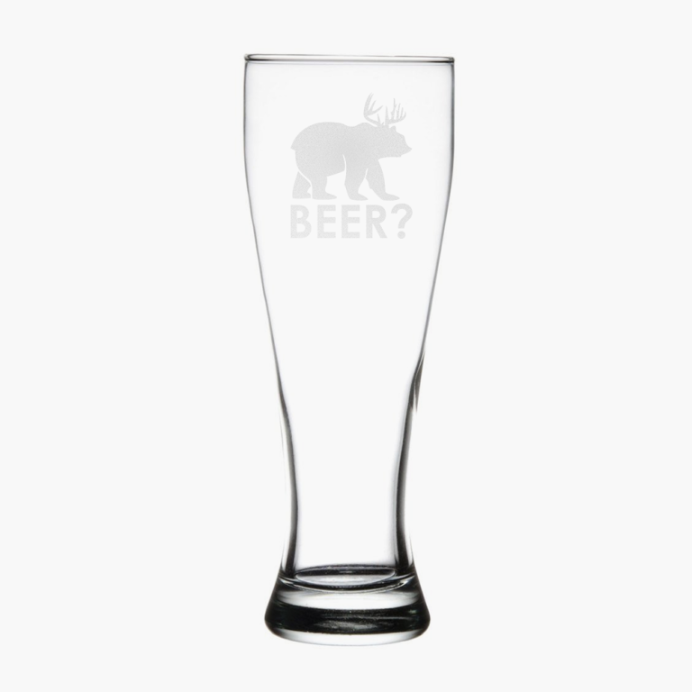 Engraved Pilsner Glass 23oz - Crystal Images, Inc.