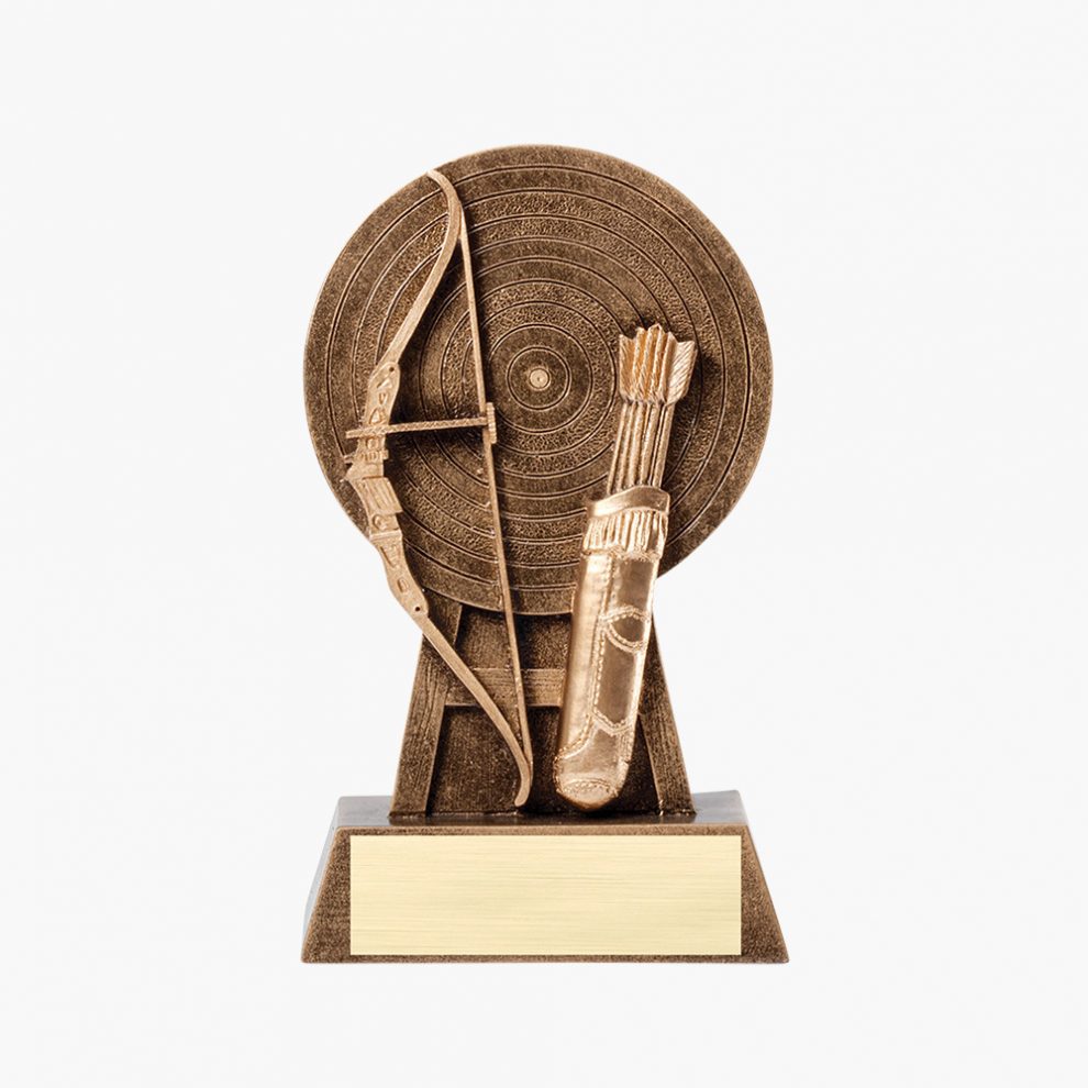 Custom Resin Archery Target Award - Crystal Images, Inc.