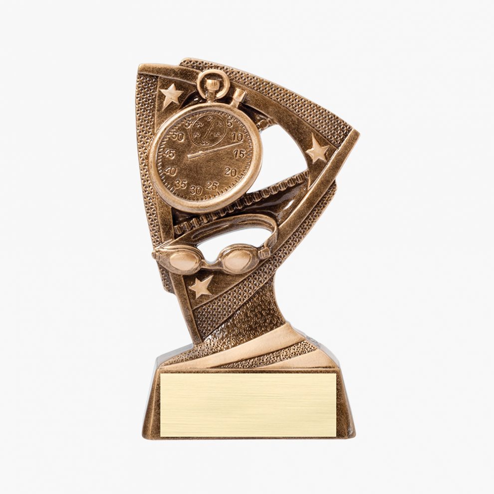 Custom Resin Vortex Swimming Award - Crystal Images, Inc.