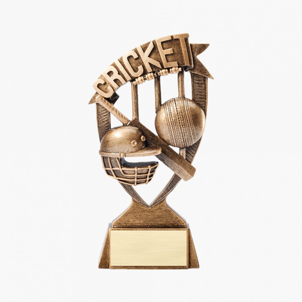 Resin Cricket Open Shield Award - Crystal Images, Inc.