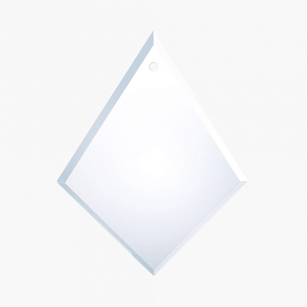 Crystal Beveled Diamond Ornament – Crystal Images, Inc.