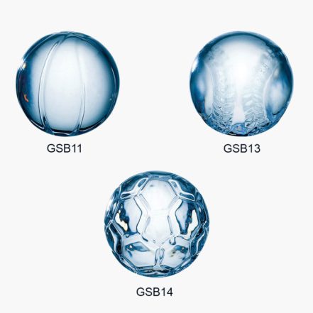 Engraved Glass Sports Ball Paperweight - Crystal Images, Inc.